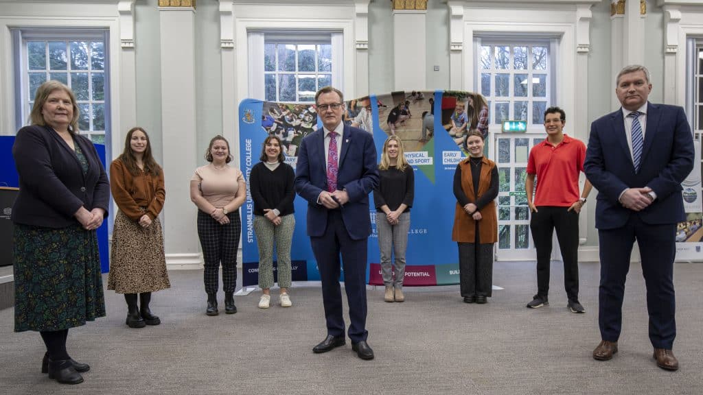 Vice-Chancellor Visits Stranmillis - Stranmillis University College | A ...