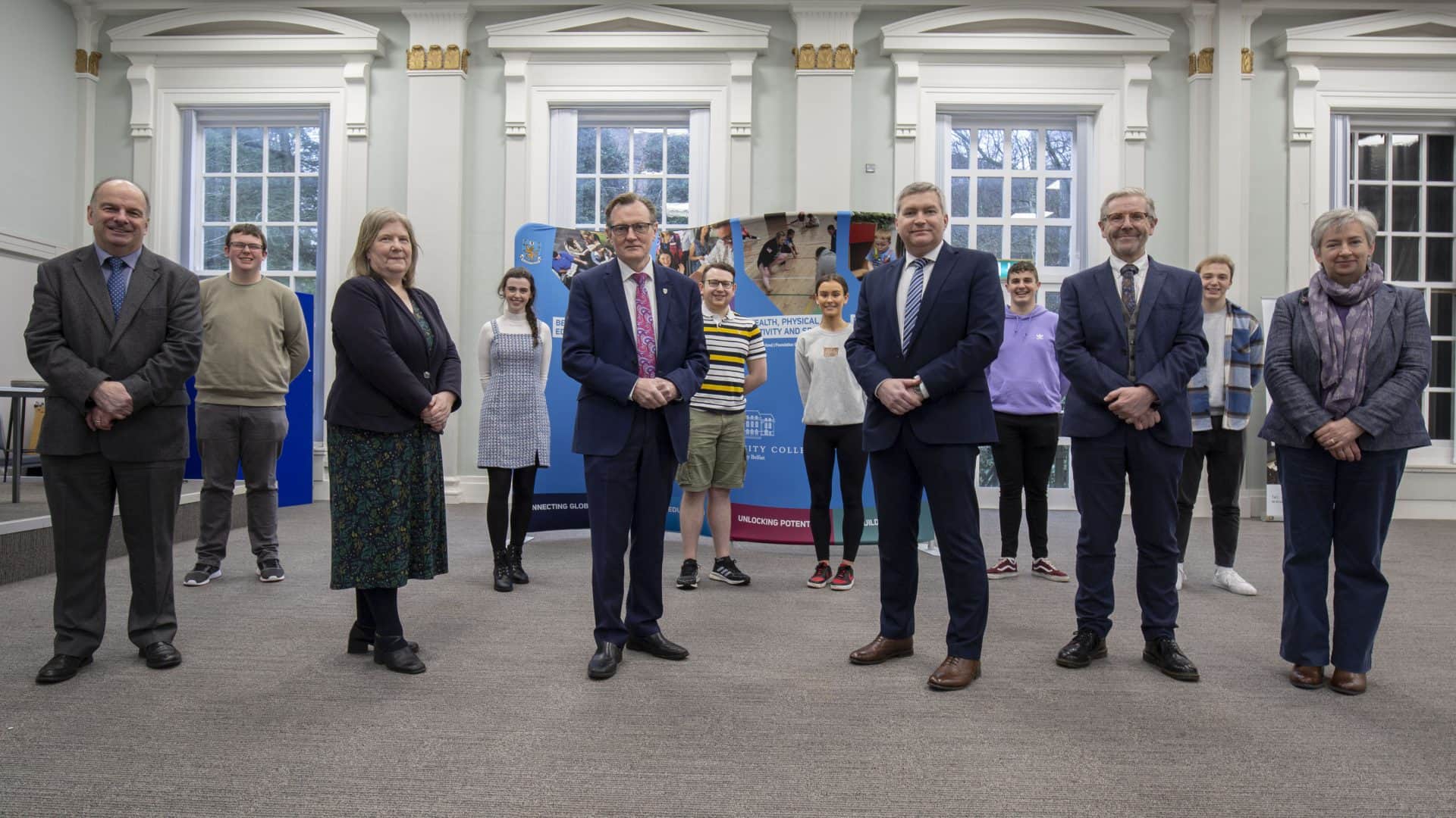 Vice-Chancellor Visits Stranmillis - Stranmillis University College | A ...