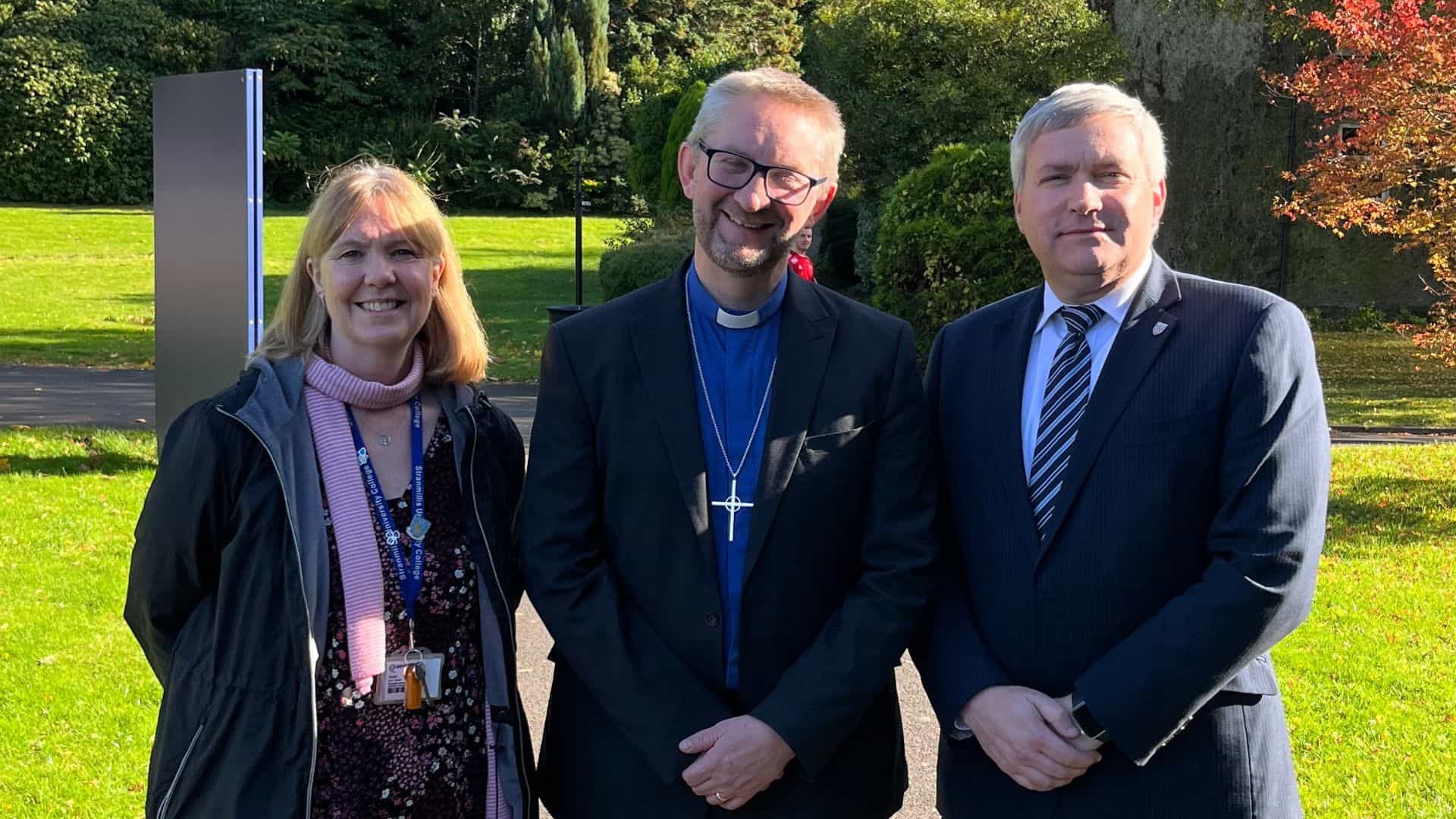 President of Methodist Church visits Stran - Stranmillis University ...